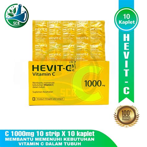 Jual Hevit C Vitamin C 500mg C 1000mg Hevit Plus Hevit C Vitamin C