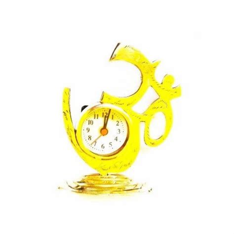 Antique Om Brass Clock At ₹ 230piece Brass Antiques In Moradabad Id 20491256712