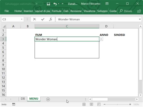 Creare Menu Tendina Excel Excel Per Professionisti