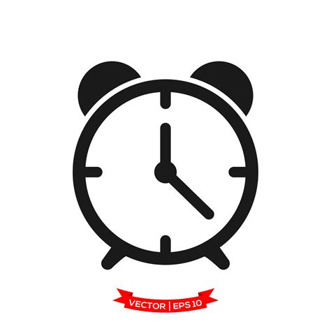 Alarm Icon In Trendy Flat Style 10235232 Vector Art At Vecteezy