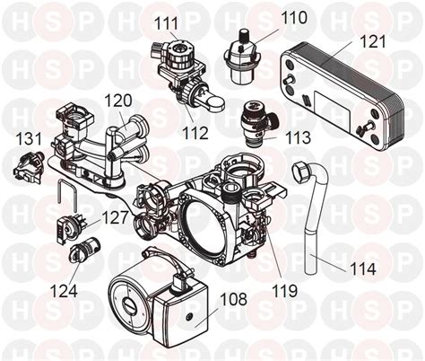 Ideal Logic Combi 30 Water Management Abk Onwards Diagram Heating Spare Parts