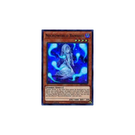 Necroworld Banshee Sr07 En002 Super Rare Duelshop