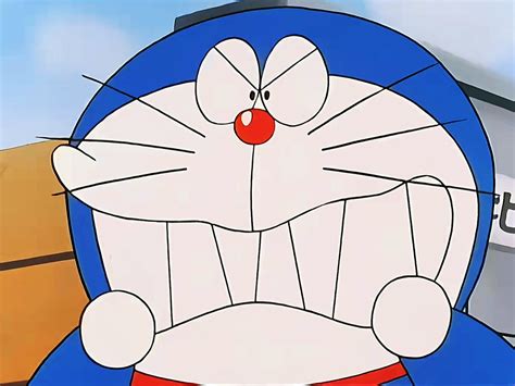 Being Furious Doraemon Is Showing His Funny Teeth 🤣 Hk Floraphf On Tumblr