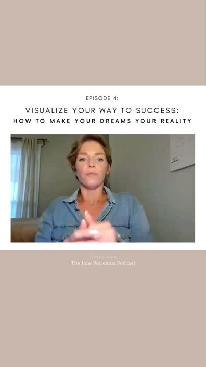 Jane Wareham On Linkedin Thejanewarehampodcast Dreamandachieve Visualizesuccess