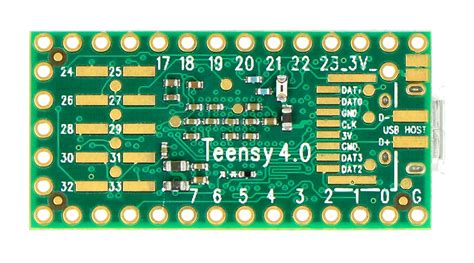 Teensy 40 Arm Cortex M7 Zgodny Z Arduino Sprakfun Dev 15583 Sklep