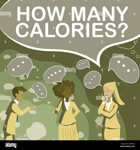 Conceptual Caption How Many Calories Question Internet Concept Asking
