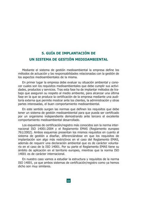 (PDF) 5. GUÍA DE IMPLANTACIÓN DE UN SISTEMA DE · PDF filecorrecto funcionamiento del sistema de ...