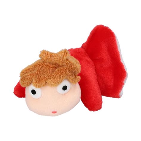 Ponyo On The Cliff By The Sea Plush Badge Ponyo Mascot Studio Ghibli