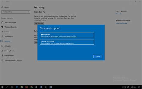 Solved Factory Reset Windows Laptop PC Without Password