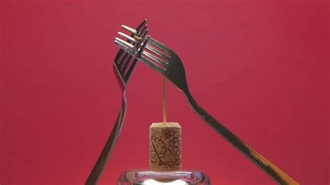 Amazing Balancing Fork Trick Mel Chemistry