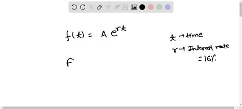 SOLVED Obtain An Exponential Function In The Form F T Aert HINT See Example F T Is