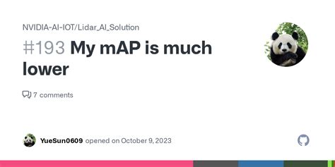 my map is much lower · issue 193 · nvidia ai iot lidar ai solution