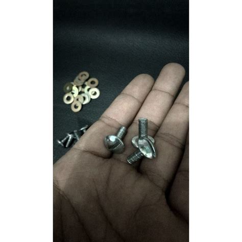 Jual Baut Baud Mur Min Spakbor Vespa Detail Original All Vespa Drat Halus Bahan Seperti Original