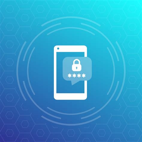 Mobile Security Authentication Password Access Vector Icon 3005412 Vector Art At Vecteezy