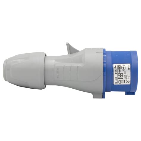 Straight Plug P17 Ip44 200 250 V 16 A 3p E 555125