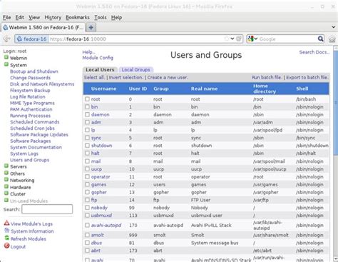 Installing And Configuring Linux Webmin Linux Web Based Administration