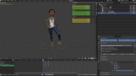 Animation Copy And Paste Pose Flipped Effects The Originally Copied Pose Blender Stack Exchange
