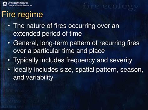 Ppt Fire Regime Powerpoint Presentation Free Download Id5789171