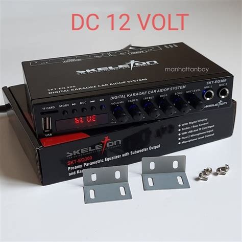 Jual Parametric Equalizer Preamp Skeleton Karaoke Bluetooth Tf Card Usb