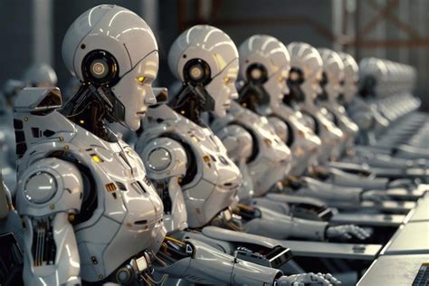 Premium Photo Robotics Automation Integration Daily Coexistence