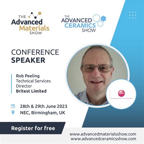 Ams23 Acs23 Advancedmaterials Advancedceramics Expo Conference… The Advanced Ceramics Show