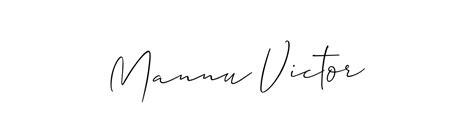 91 Mannu Victor Name Signature Style Ideas Super Online Autograph