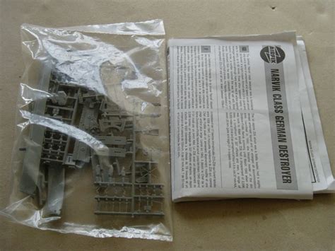 Airfix 1600 Model Warship Kit 02205 Narvik Class German Destroyer £1000 Picclick Uk