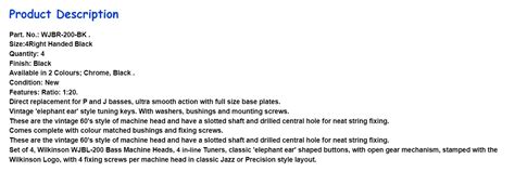 20 1 Ratio Tuning Machines Vs 22 1 Ratio Tuning Machines