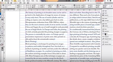 mastering typography with adobe indesign the grid system