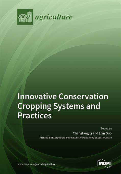 Innovative Conservation Cropping Systems and Practices | MDPI Books