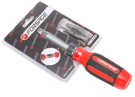 Forsage სახრახნისი საცვლელი თავაკებით 8 ნაჭერი Veli Store