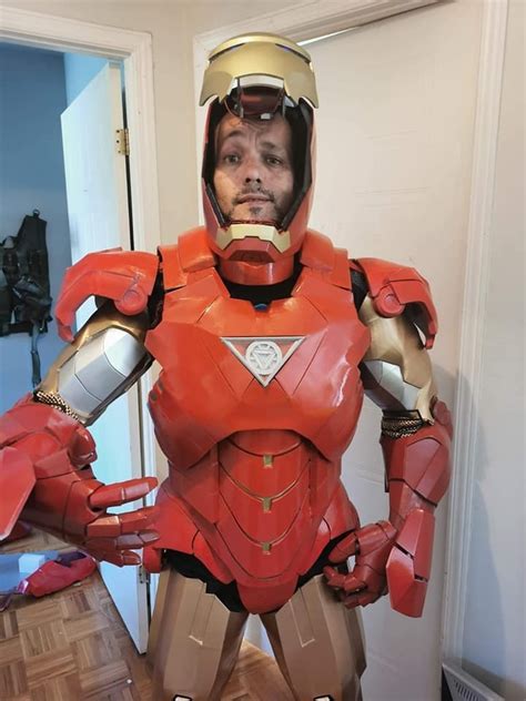 Impressão 3d De Traje Iron Man Mk6 Mk 6・cults