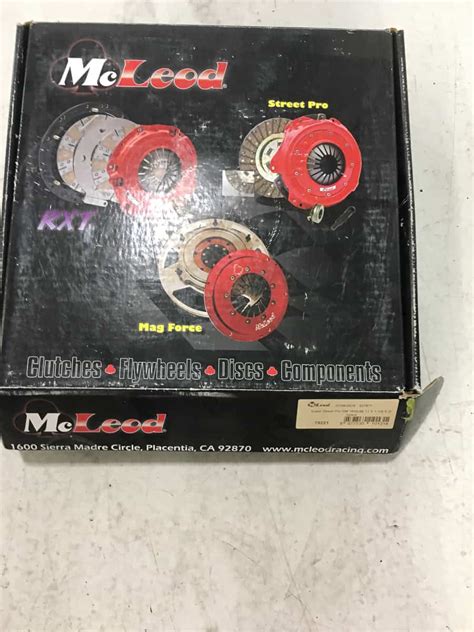 Mcleod Super Streetpro Clutch Kit Three Pedals