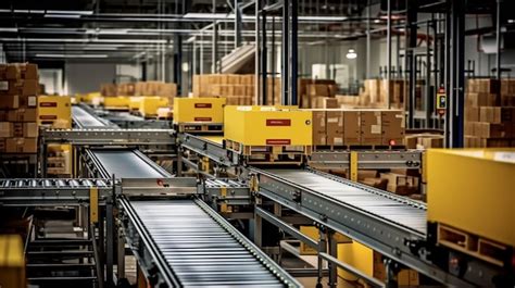 Premium Ai Image Generative Ai Conveyor Belt And Efficient Operations