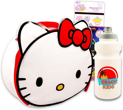 Hello Kitty Insulated Lunch Box Set For Girls 3 0l