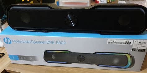 Hp Multimedia Speaker Dhe Audio Soundbars Speakers Amplifiers On Carousell