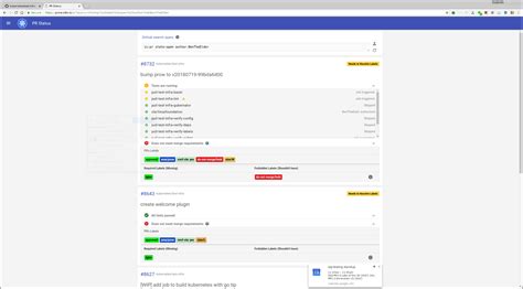 Prow Pr Status Script Error Issue 8733 Kubernetes Test Infra GitHub