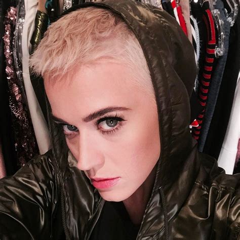 Katy Perry Short Hair Blonde Pixie Crop Glamour Uk