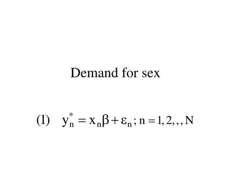 PPT Demand For Sex PowerPoint Presentation Free Download ID 5770241