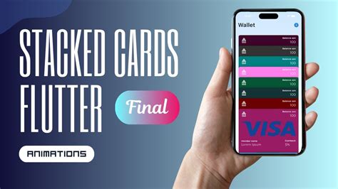 Flutter Stacked Card Animation Final Touch Youtube