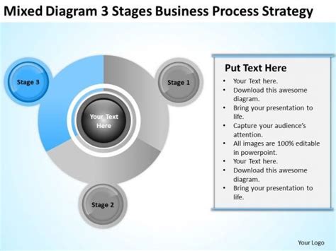 Work Flow Business Process Diagram Stages Strategy Ppt PowerPoint Slides