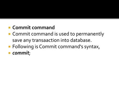 Dml Ddl Dcl Drldql And Tcl Statements In Sql With Examples Pptx