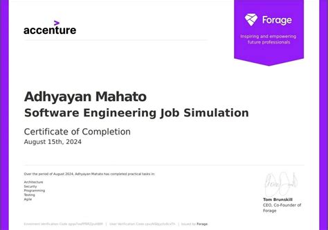 Adhyayan Mahato On Linkedin Softwareengineering Accenture Forage