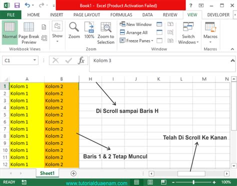 Tutorial Cara Membuat Row Otomatis Di Excel Beserta Gambar Images