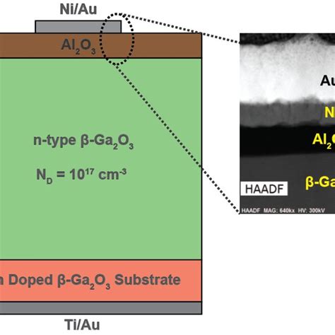 Schematic Diagram Of The Fabricated Moscap Structures And The Cross