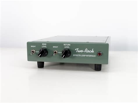 The Effects Loop Interface Two Rock Amplifiers