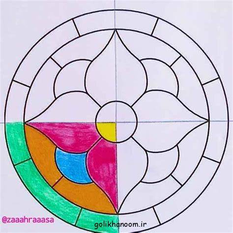 نقاشی تقارن ساده ” 23 مدل مناسب کلاس اول و دوم و مهد کودک خیلی خوشگله