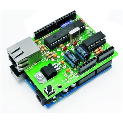 Low Cost Ethernet Shield With Enc28j60 Economical Alternative To
