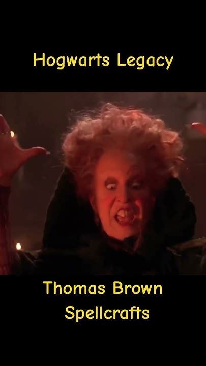 Hogwarts Legacy Thomas Browns Shop Of Spellcrafts Shorts Youtube