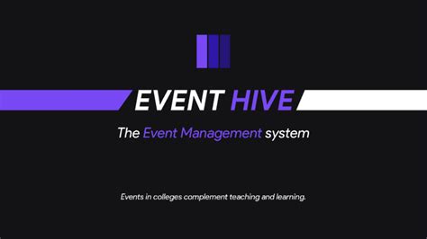 Eventhive An Event Management System Figma